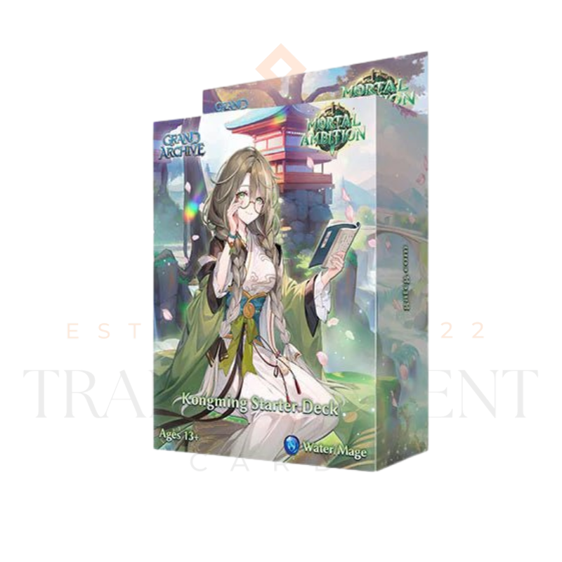 Grand Archive TCG - Mortal Ambition Starter Deck Kongming – Transcendent Cards